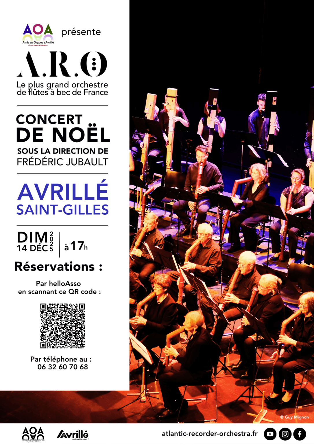 Concert A.R.O. au profit du nouvel orgue - Paroisse Saint-Gilles